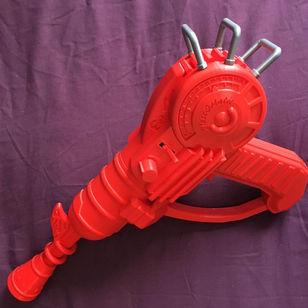 3D Printed Zombie Ray gun large model
