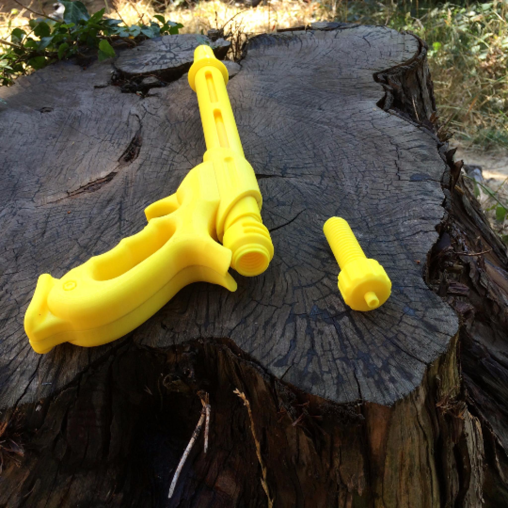 3D PRINTED JANGO FETT BLASTER (UNPAINTED)