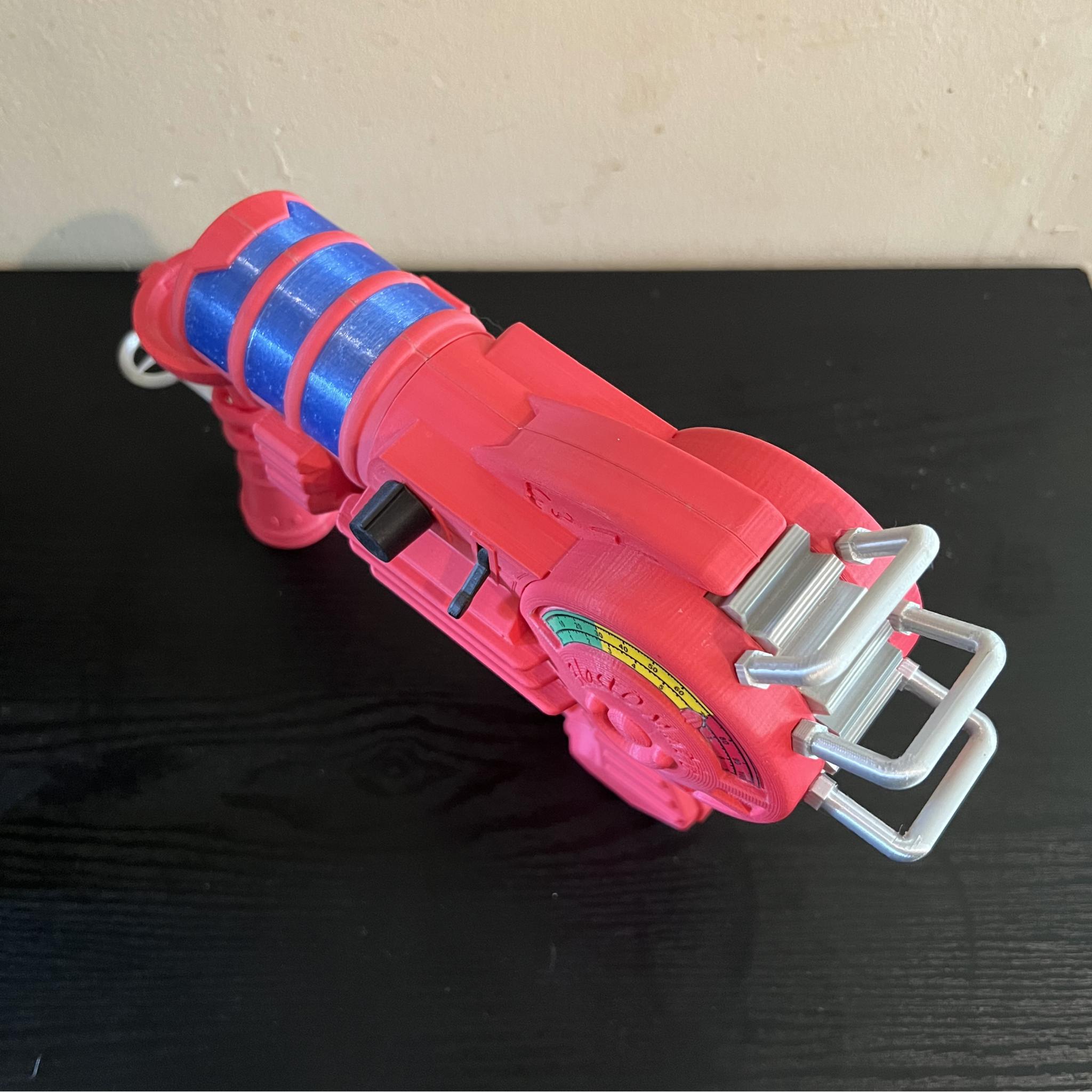 3D Printed 15" Zombie Ray gun mk1 revisited